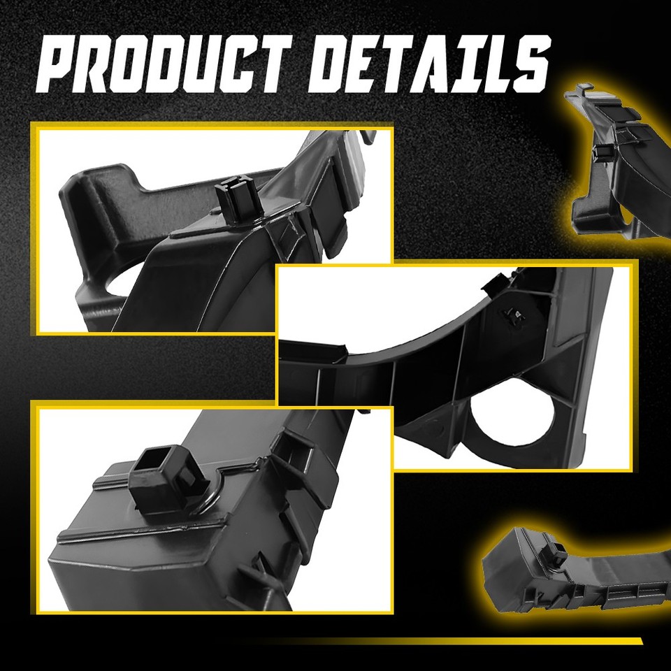 Left and Right Front Bumper Brackets Set For 2003-2008 Toyota Matrix 2 ...