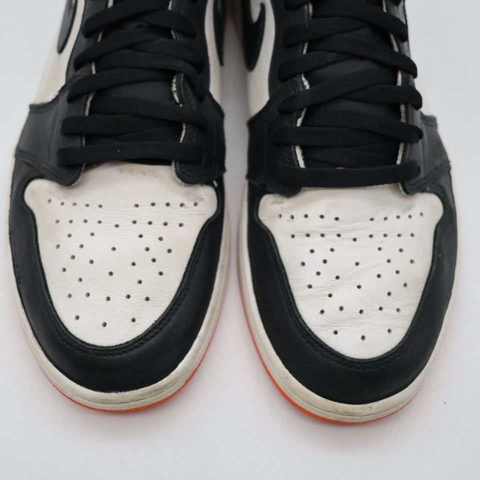 Nike Jordan 1 Men's Size 13 Retro High OG Electro Orange Sneakers ...