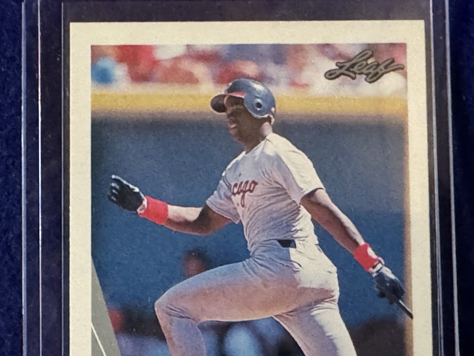 Awesome Frank Thomas Baseball 100 Rookie Card Lot 1990 Leaf Chicago ...
