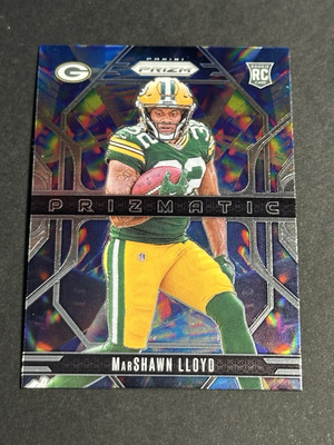 2024 Panini Prizm MarShawn Lloyd Base & Silver Prizm Prizmatic Insert ...