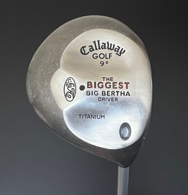 Callaway “The Biggest Big Bertha Driver” 9° Graphite BB UL Regular Flex ...