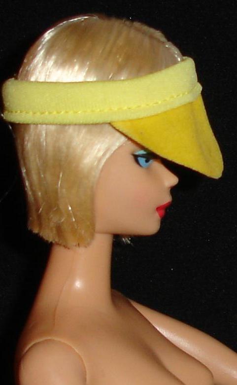 Vintage Barbie doll family hat headwear visor Heart Family California ...