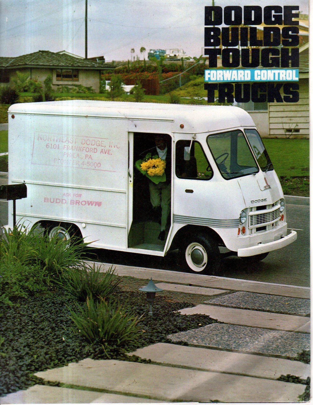 1963 Dodge Step Van and forward control trucks brochure - P100 to P400 ...