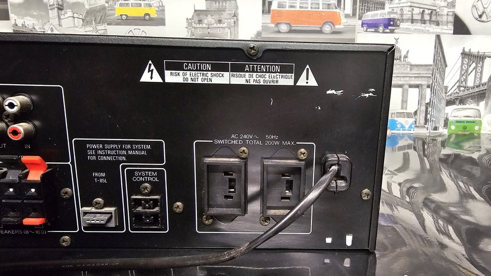 Kenwood Stereo Integrated Amplifier A-65 HiFi Amp Separate Only See ...