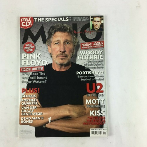 December 2009 Mojo Music Magazine Pink Floyd Norah Jones Woody Guthrie ...