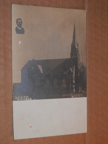 TAMPICO IL - 1910 REAL PHOTO POSTCARD - ST. MARY'S ROMAN CATHOLIC CHURCH | eBay
