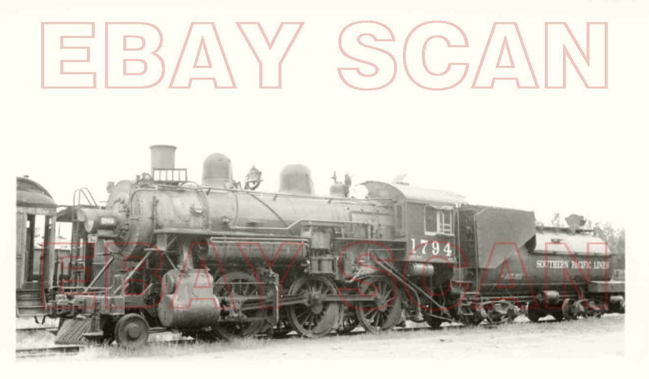 8G043 RP 1939 SOUTHERN PACIFIC RAILROAD 2-6-0 ENGINE #1794 LOS ANGELES ...