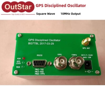 GPS Disciplined Oscillator GPSDO-10MHz GPSDO GPS Clock Square Wave ...