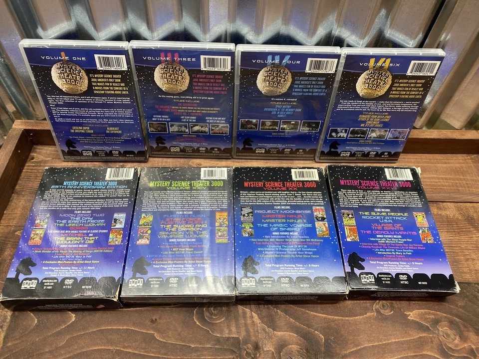 Lot of 8 Mystery Science Theater 3000 DVD Box sets / Pre Owned / Good ...