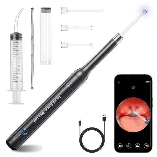 Tonsil Stone Removal Kit with Camera- 2025 Upgraded Remover... | eBay UK