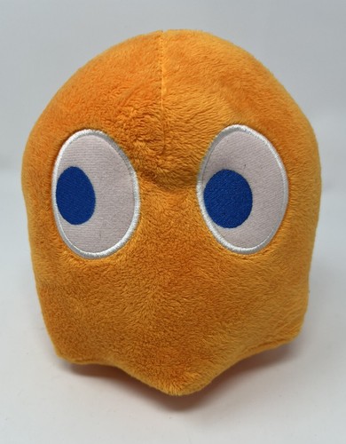 Toy Factory Orange Ms Pac-man Ghost CLYDE 5" Stuffed Animal Video Game ...