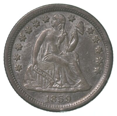 1859-O Seated Liberty Dime *6294 | eBay