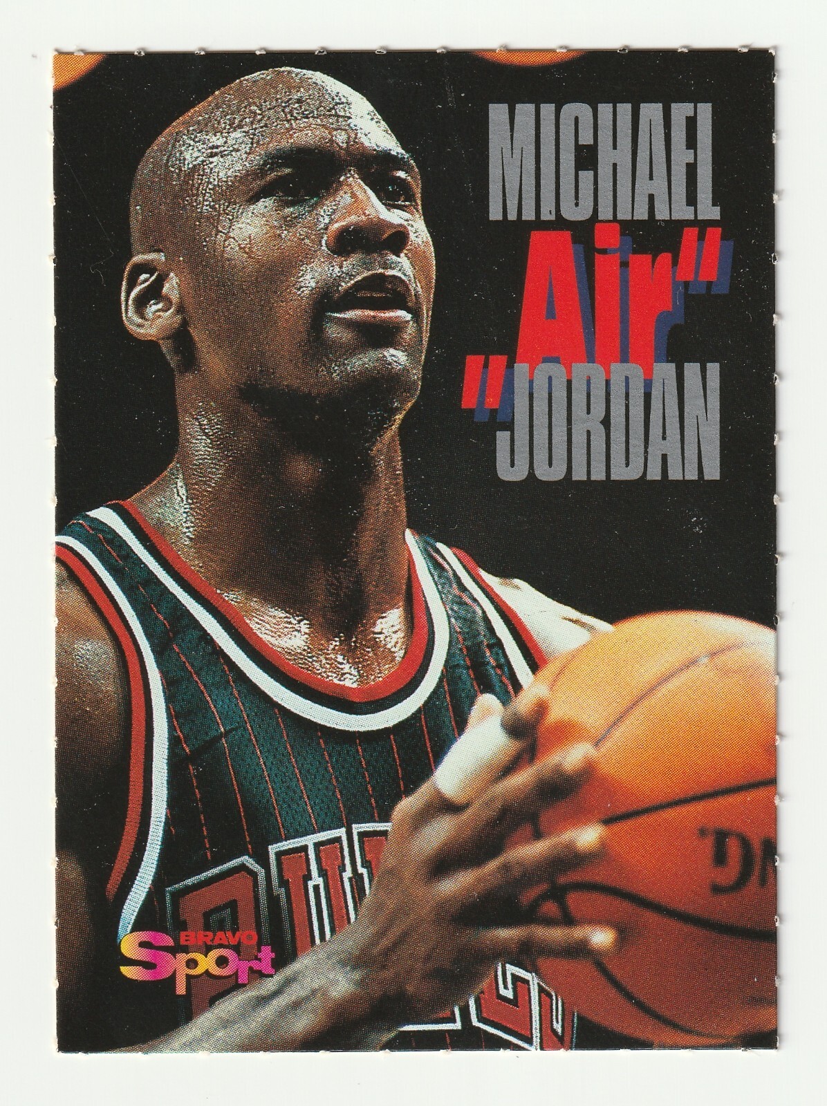 Michael "Air" Jordan Bravo Sport Trading Card 90s NBA German rare 1995 ...