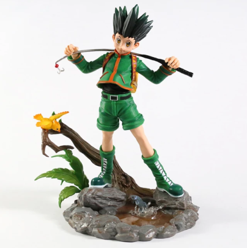 New Anime Hunter X HUNTER Gon Freecss Statue PVC Doll Collectible Model ...