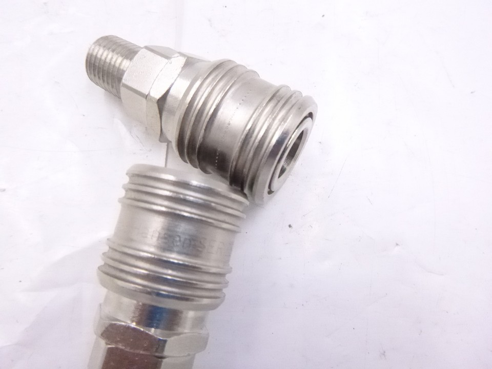 2 Pack Eaton Hansen Series 323 1000 Quick Connect Coupler 9/16" Thread ...