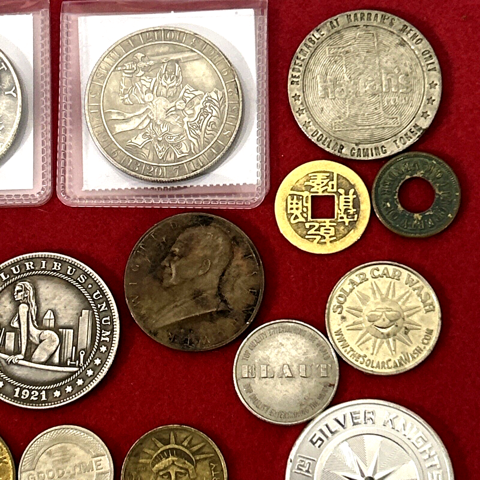 💥LARGE LOT MIXED COMMEM TOKENS/EXONUMIA/HOBO COINS-Great Mix!💥FREE SHIP ...