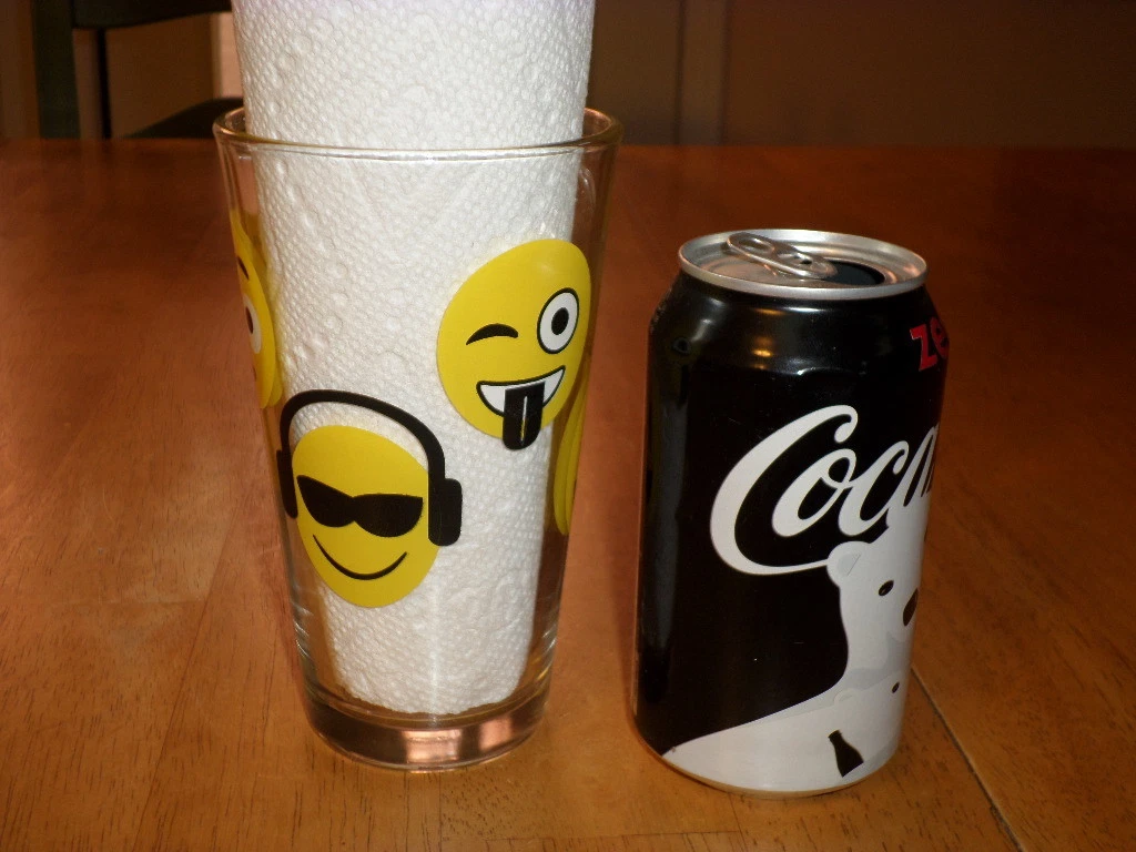 Drinking Beer Smiley Face