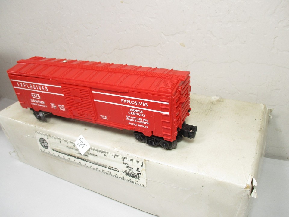 CLEAN Lionel Postwar 6470 Exploding boxcar with pin C985 | eBay