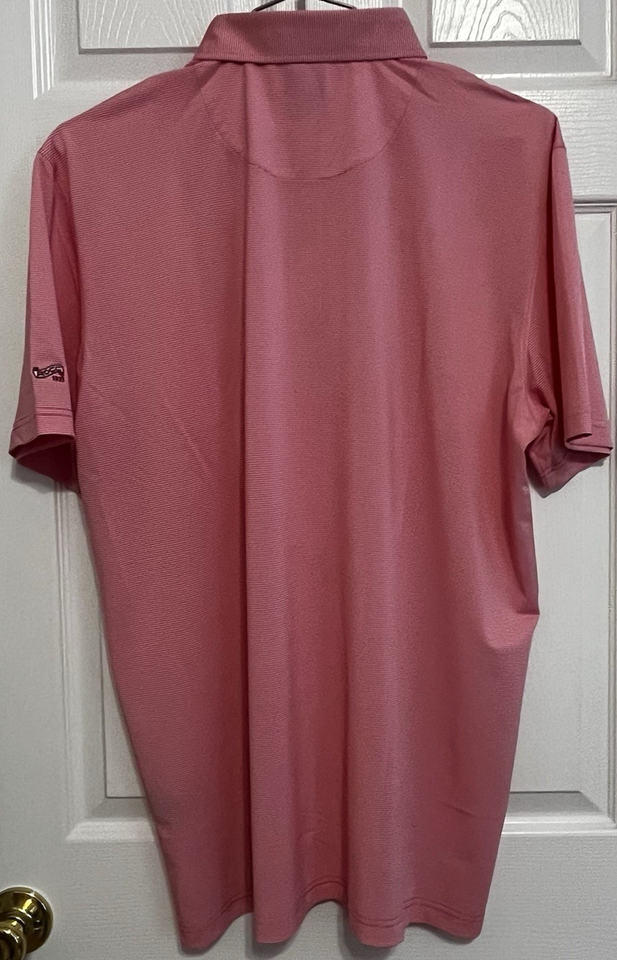 Donald Ross "Sport" Fit Polo. XL, Leo, Raspberry/White, New with Tags ...