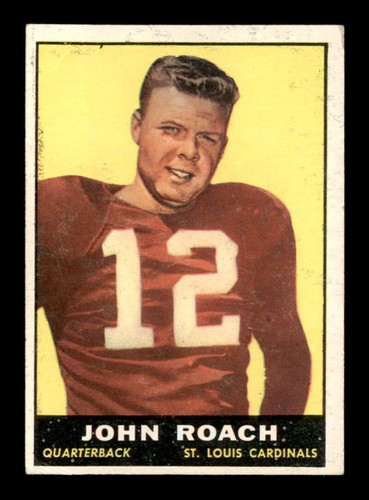 1961 Topps #114 John Roach RC VG/VGEX X3131911 | eBay