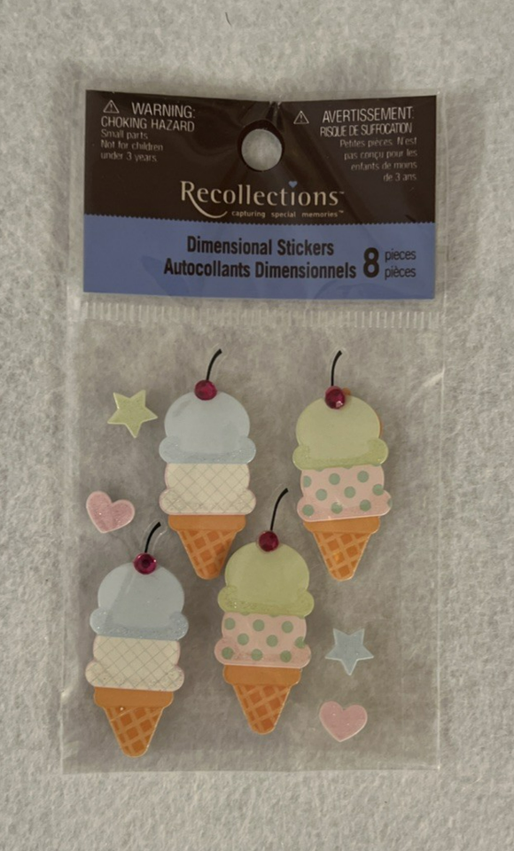 Scrapbooking Stickers - Sandylion, Recollections- Dimensional ...