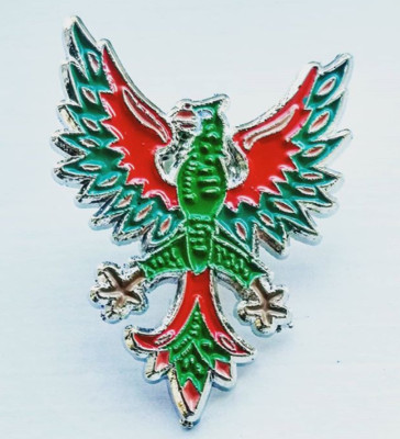 Phoenix Badge - And From The Ashes - Enamel Pin Badge - Irish ...