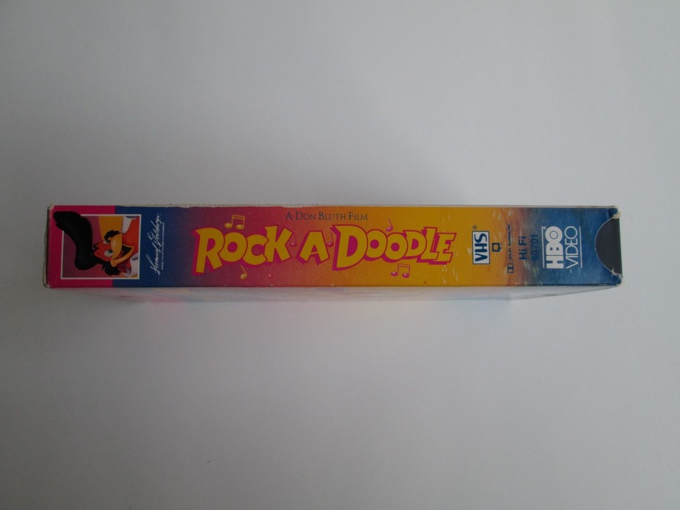 Rock-A-Doodle (VHS, 1999) Rare (NTSC) Glen Campbell, Christopher ...