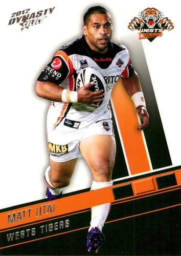 Carte LNR WESTS TIGERS 2012 MATT UTAI | eBay