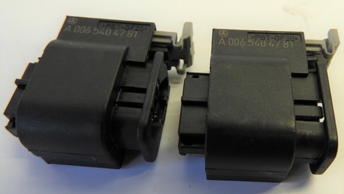 Lot of 2 Connector A 006 540 47 81 Delphi Mercedes PBT GF20 OEM New ...