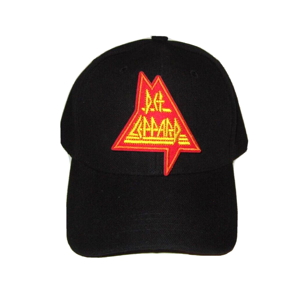 DEF LEPPARD Music Band Logo Patch Adjustable Baseball Hat | eBay
