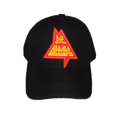 DEF LEPPARD Music Band Logo Patch Adjustable Baseball Hat | eBay