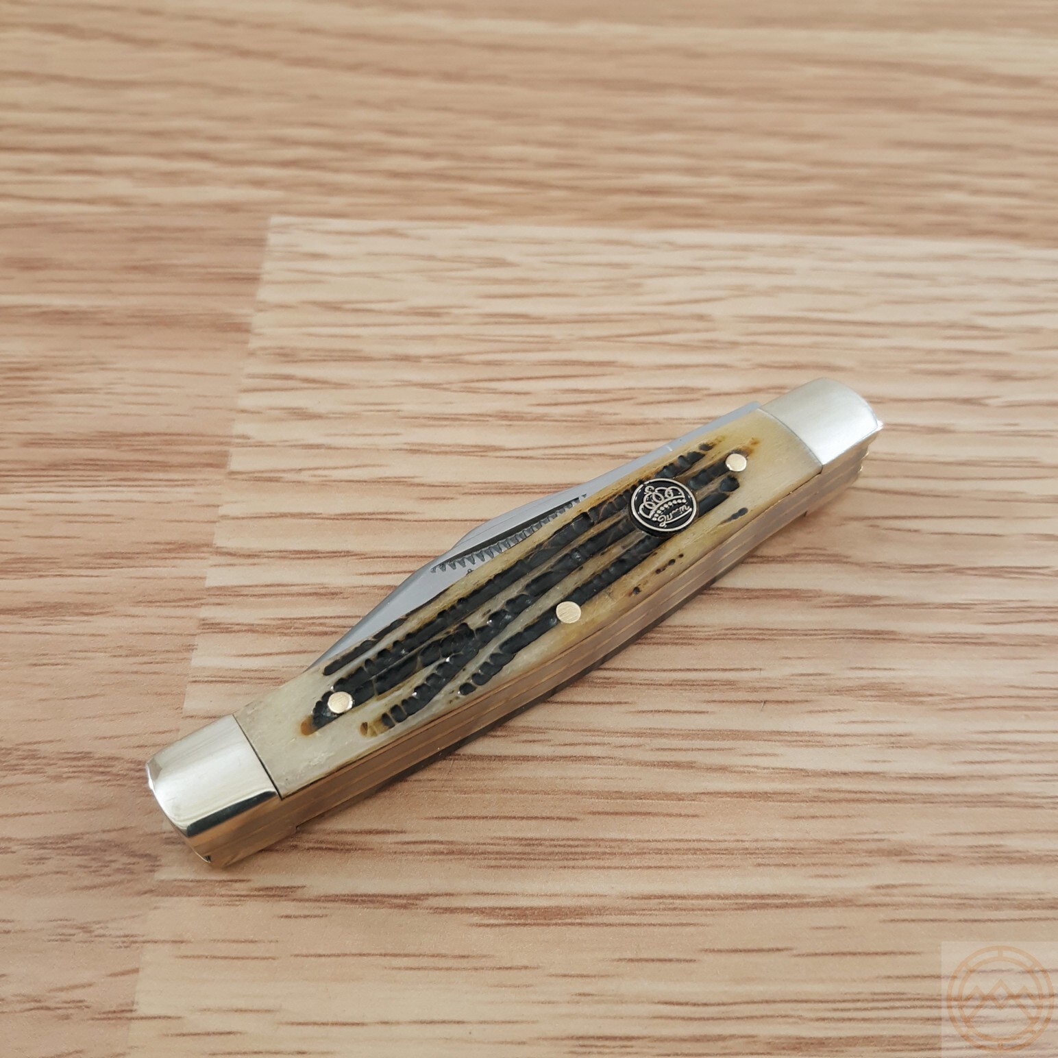 Queen Stockman Winterbottom Bone Pocket Knife - QN26WB for sale online ...