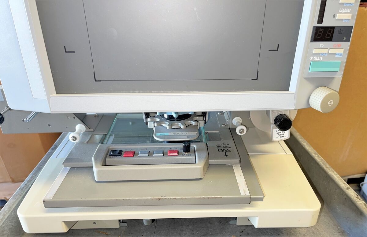 Minolta MS 6000 Microfilm Microfiche Reader Scanner *Parts Minolta MS 6000 Microfilm Microfiche Reader Scanner *Parts