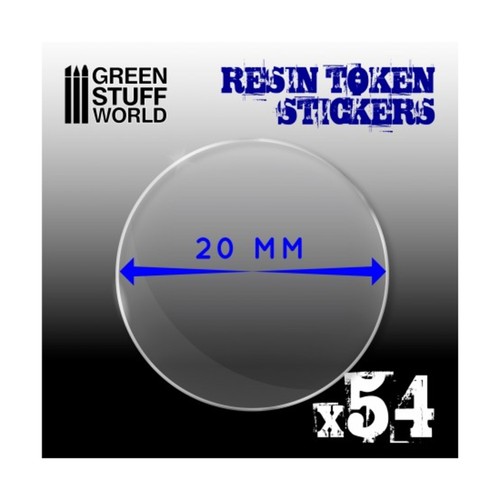 Green Stuff World 20mm Resin Token Stickers New | eBay