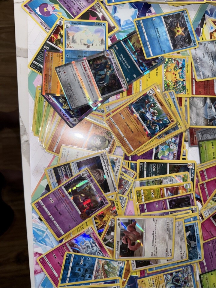5000+ pokemon cards alot of old cards/vintage evolution black and white ...