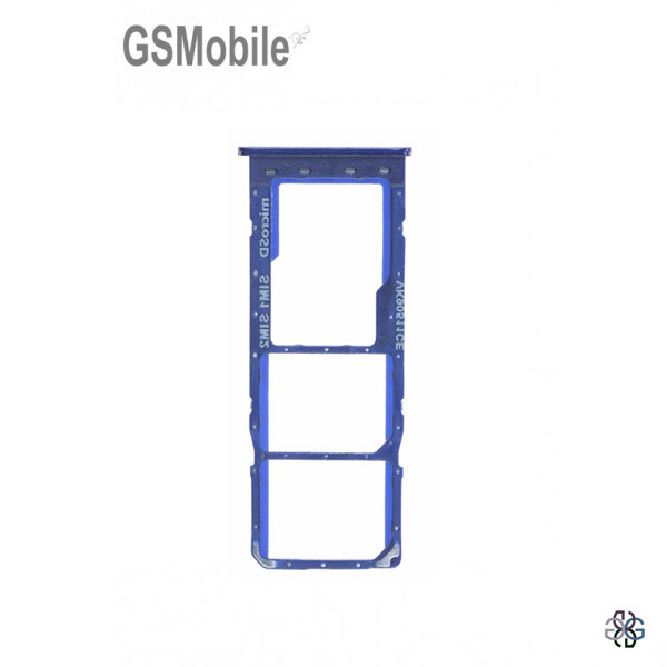 Bandeja Sim SD Portasim Tray Holder Blue Samsung Galaxy A10 2019 A105 ...