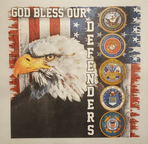 GOD BLESS OUR DEFENDERS MILITARY ARMY NAVY AIR FORCE COAST GUARD SHIRT ...