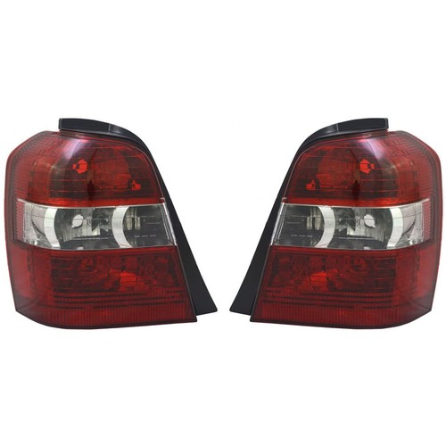 For 2004-2007 Toyota Highlander Tail Lights Driver & Passenger Pair | eBay