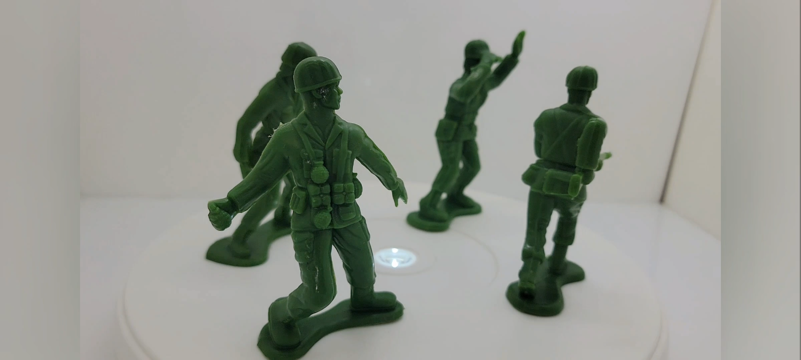 Highly Detailed Large Green US Army Men Action Figures Soldier 8 Pack ...