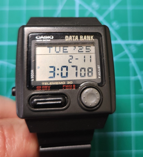 Casio DB-33W Module 871 - Very Rare and Valuable Vintage Data Base ...