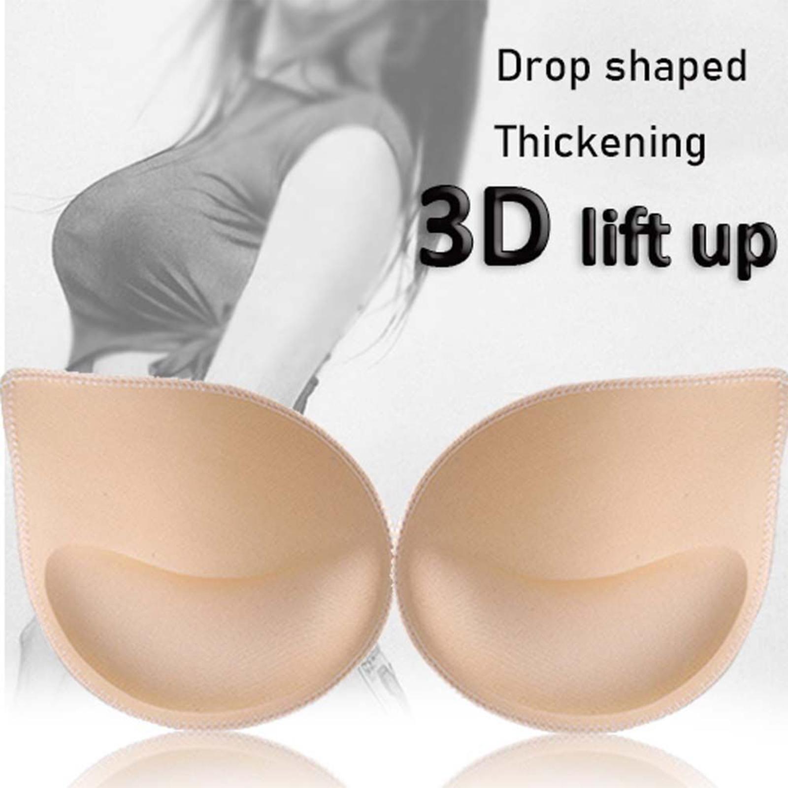 3D Lift Up Sponge Bra Pads For Bikini Women Underwear B3 Inserts Pad ...