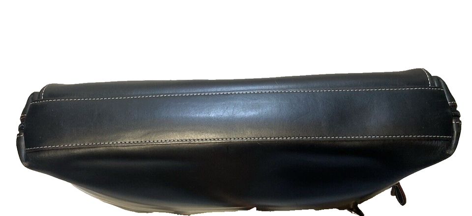 Lodis Leather Black Laptop Business Bag Organizational Pocket 13H X 14 ...