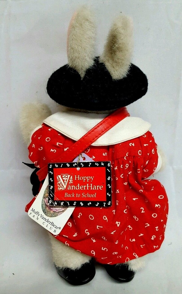 Vintage Hoppy Vanderhare Back To School 1990 The Vanderbear Family | eBay