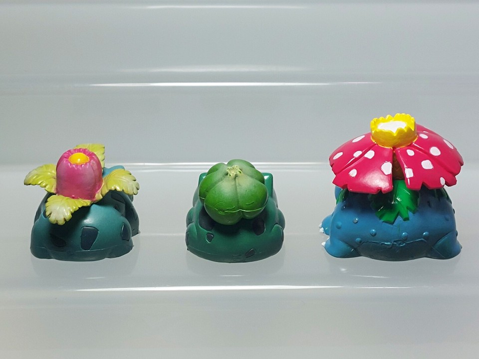 Venusaur Ivysaur Bulbasaur Pokemon Monster Collection Figure Tomy P06 1 ...