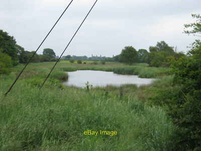 Photo 6x4 Pond in Field Hobble End Near to Cadman's Lane, a small po ...