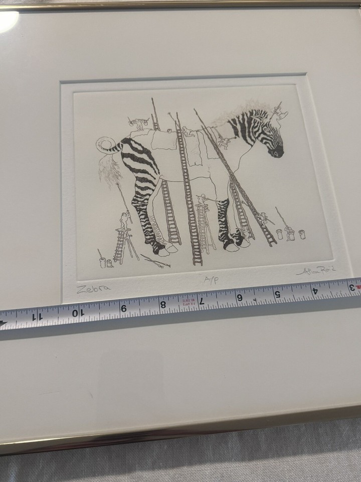 RARE Allan Reid Artist Proof Hand Signed | eBay