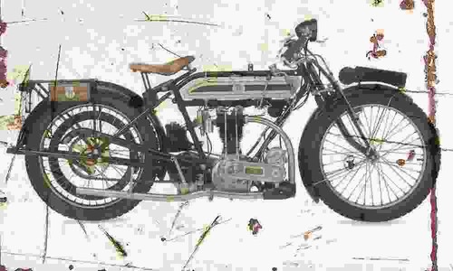 Triumph model R 1923 Aged Vintage SIGN A4 Retro | eBay