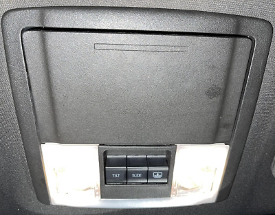 11 12 13 14 15 FORD EXPLORER Front OVERHEAD Console w/ sunroof CHARCOAL ...