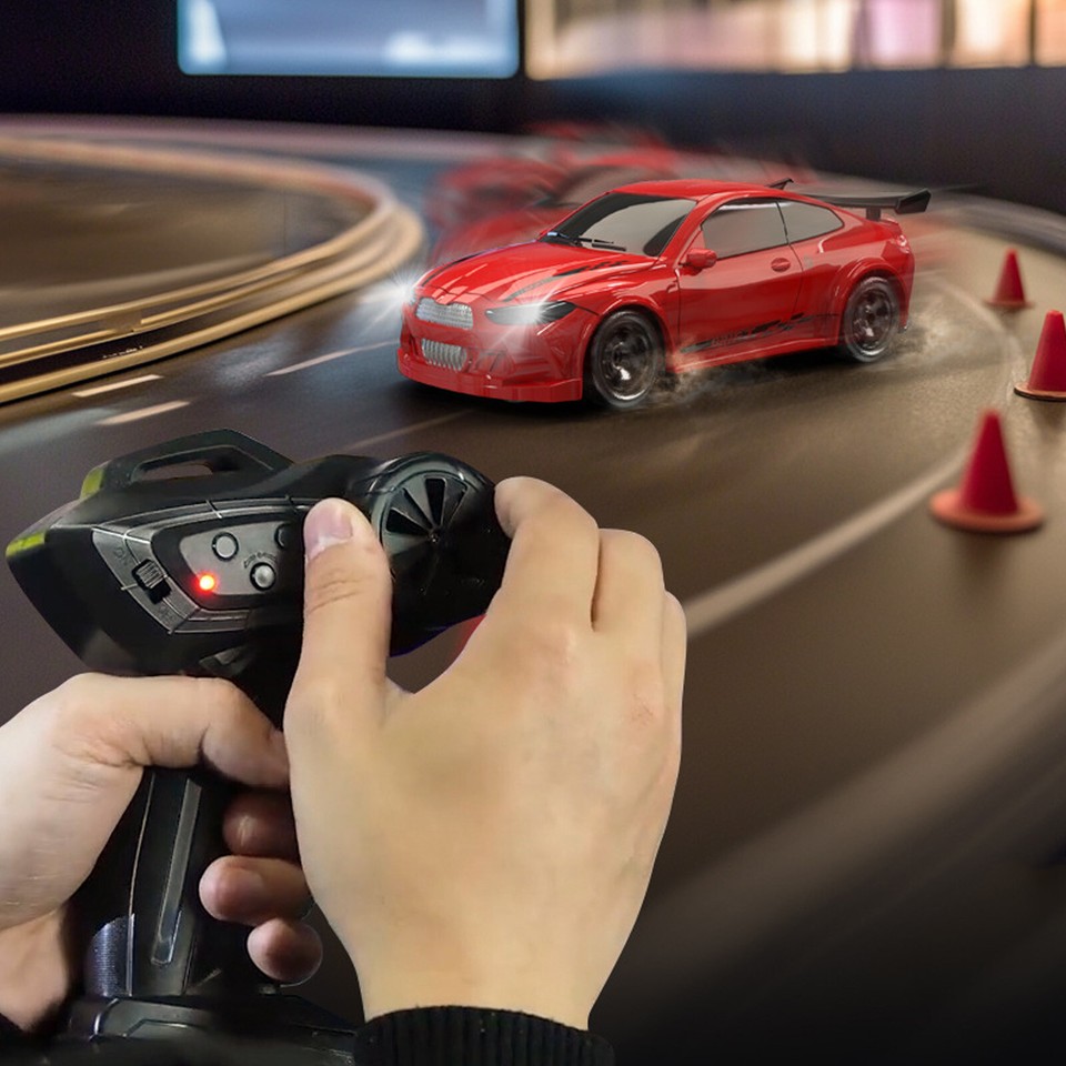 1/64 RC Drift Car Racing Remote Control Desktop Full Scale Drift Car ...