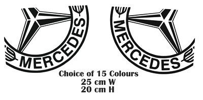 Mercedes Actros Atego Axor Antos Window Decals Stickers 15 Colours ...